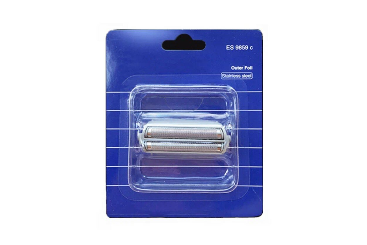 Сменный блок, металлическая сетка MyPads для режущей головки ES9859C для электробритвы Panasonic ES4815/4813 серебристый