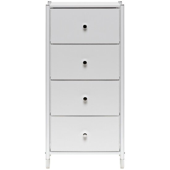 Комод Leset Нирита/Хайди, 4 ящика, Белый
