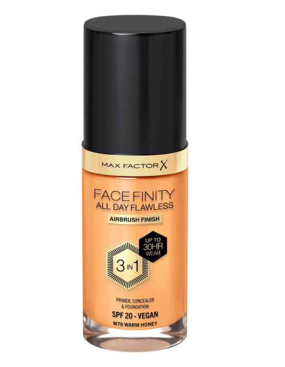 Тональная основа Facefinity All Day 3in1 W78 Warm Honey