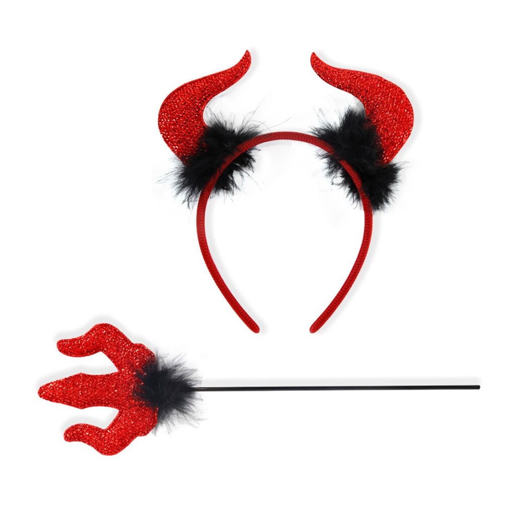 Аксессуары для Костюмов Devil Dress up для Взрослой Косплей-Вечеринки, Тематической Вечеринки,