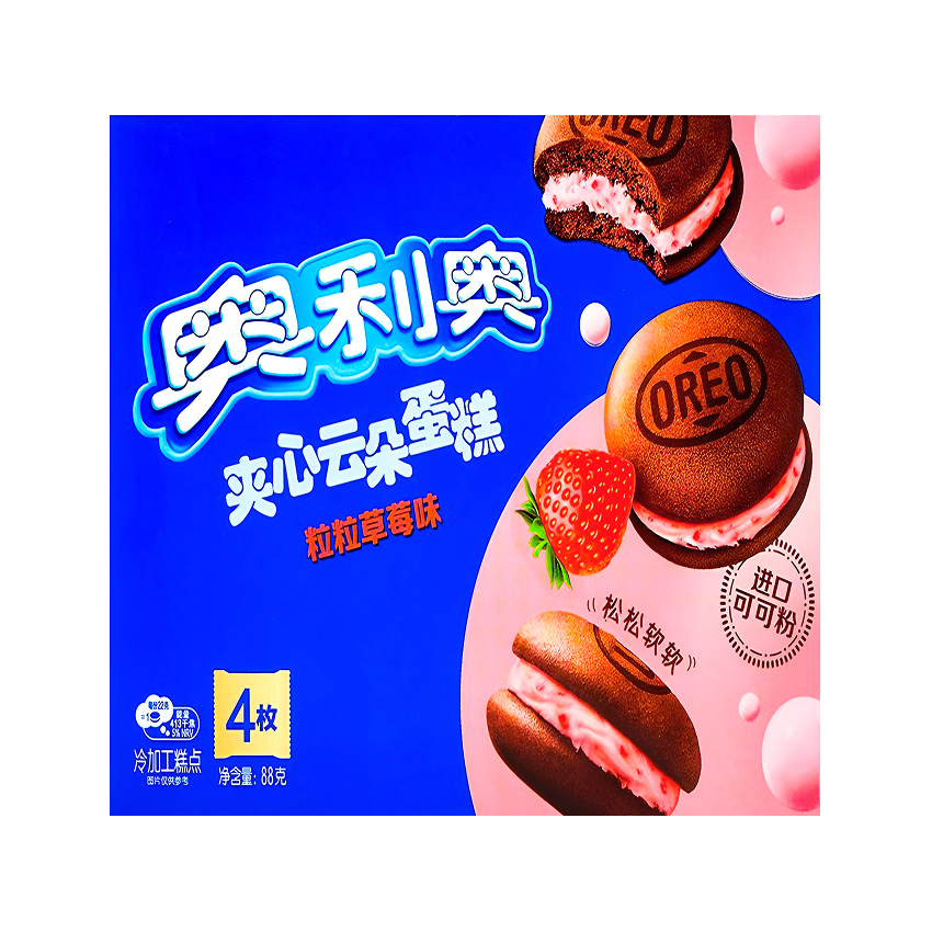 Oreo Strawberry печенье клубника 88 гр