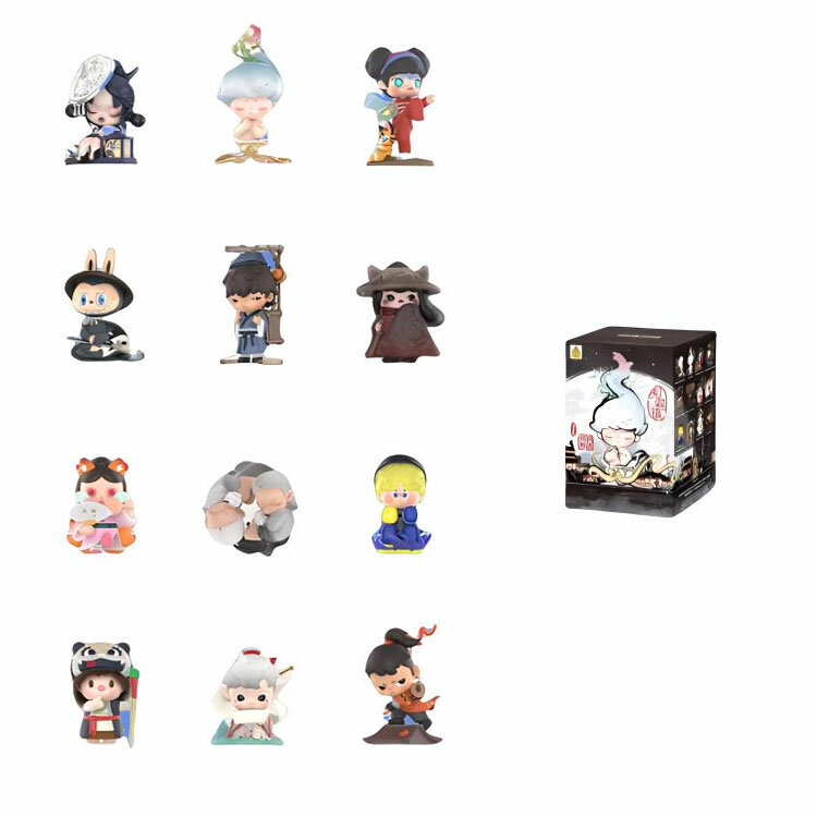 Коллекционные миниатюры унисекс POP MART 14th Anniversary Unrivaled Town, Single Mystery Box (Random Pick)