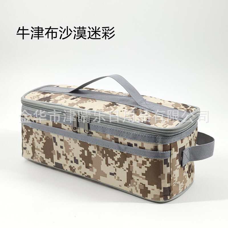 Посуда Сумка Кемпинг Кухонные принадлежности Сумка для хранения Этнический стиль Уличная сумка для пикника Портативная