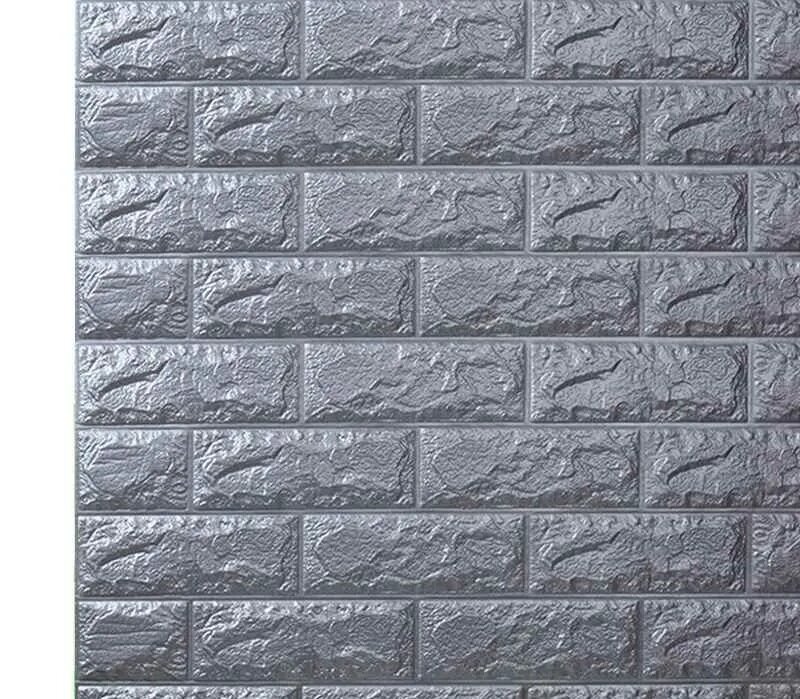 Самоклеящаяся настенная плитка-панель 10 серый 70x77 см, мягкая, 3d, внутренняя 3d плитка для украшения дома Роскошные декоративные наклейки для кухонь, гостиных, ванных комнат, влаго- и водостойкие