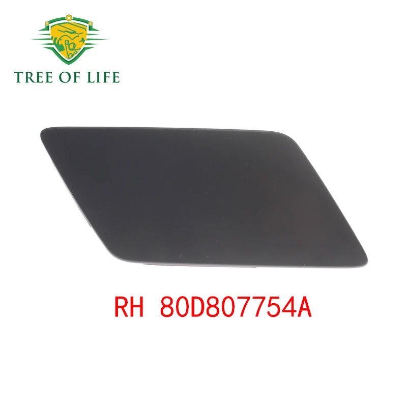 Новый передний бампер, крышка сопла омывателя фар для Audi Q5 S-Line 2018 2019 2020 80D807753AGRU 80D807754AGRU RIGHT SIDE