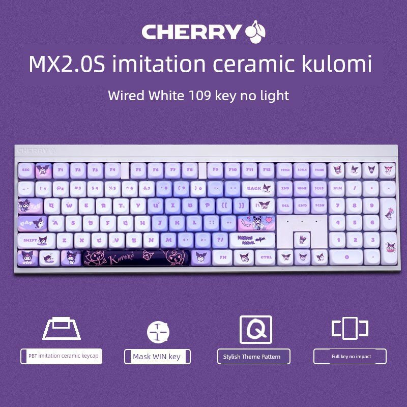Механическая клавиатура CHERRY Cherry PIXIU75 с керамической фоточувствительной поверхностью, индивидуальная настройка
