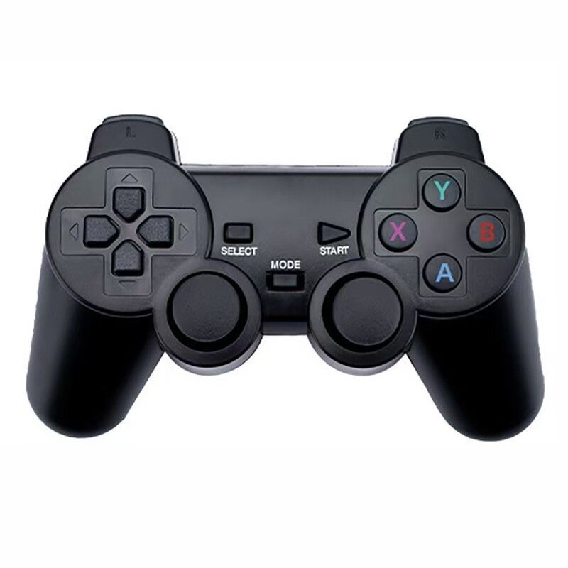 Двойной беспроводной игровой контроллер PS2, двойное воспроизведение на телевизоре, беспроводное соединение 2.4 Г, один к двум PS