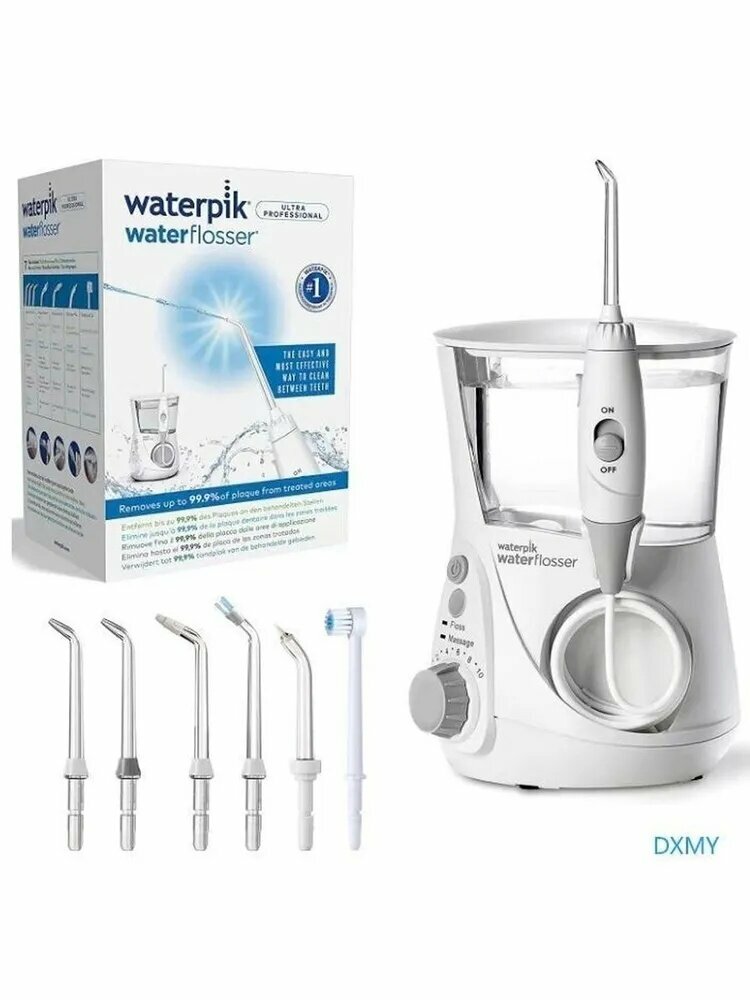 Ирригатор стационарный WaterPik WP-660 UK-EU Ultra Professional Белый