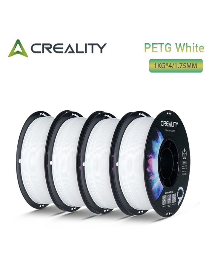 Филамент CREALITY CR-PETG 1.75мм — низкая усадка, химическая стойкость, оригинал без БФА для FDM-принтеров