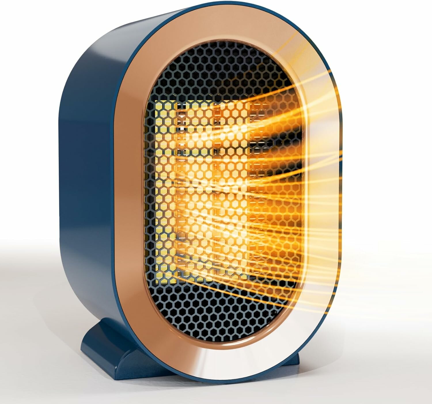 HAQI Керамический обогреватель Swocky для дома, 1200W, бесшумный и быстрый, для большой комнаты, спальни и офиса (Белый)