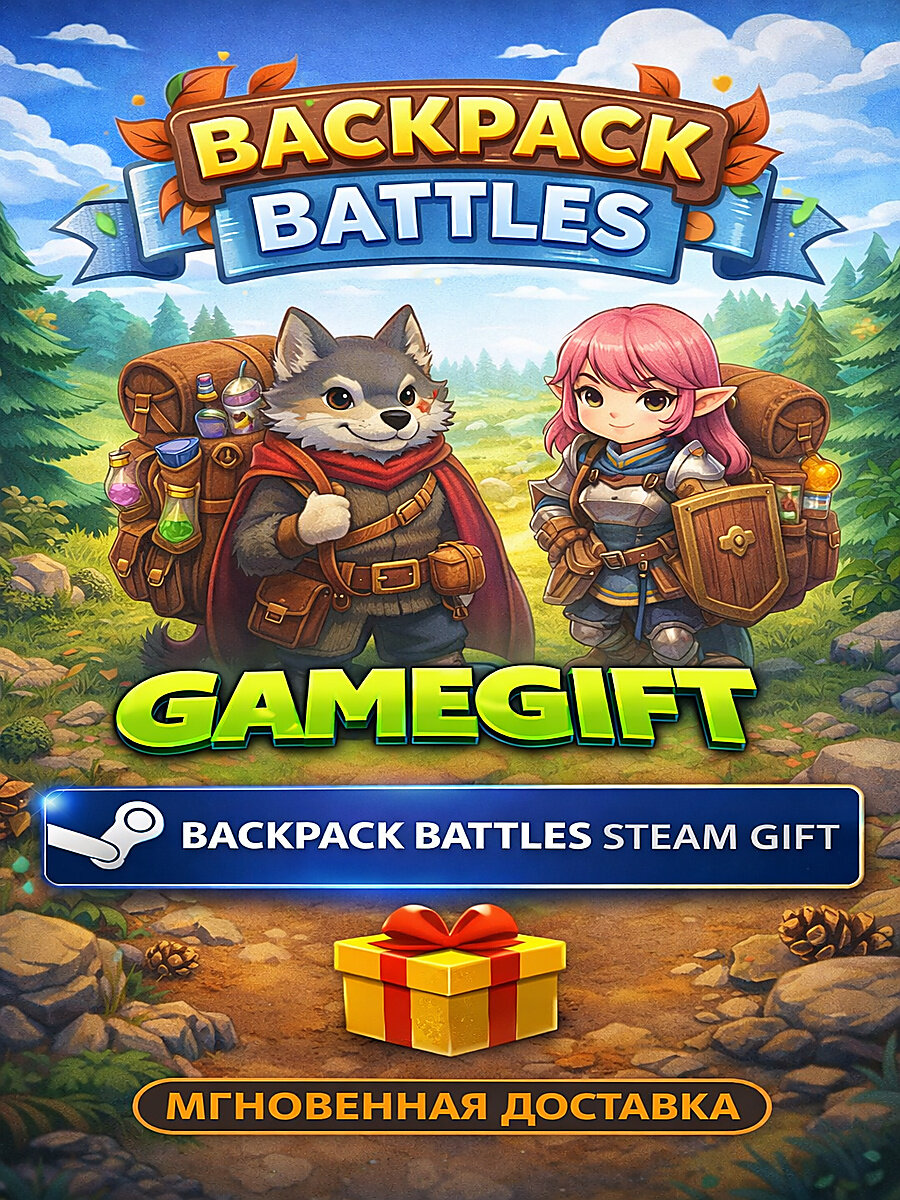 Игра Backpack Battles для STEAM ПК (PC) | Страна активации - Вьетнам | Подарком на Ваш аккаунт | Автовыдача