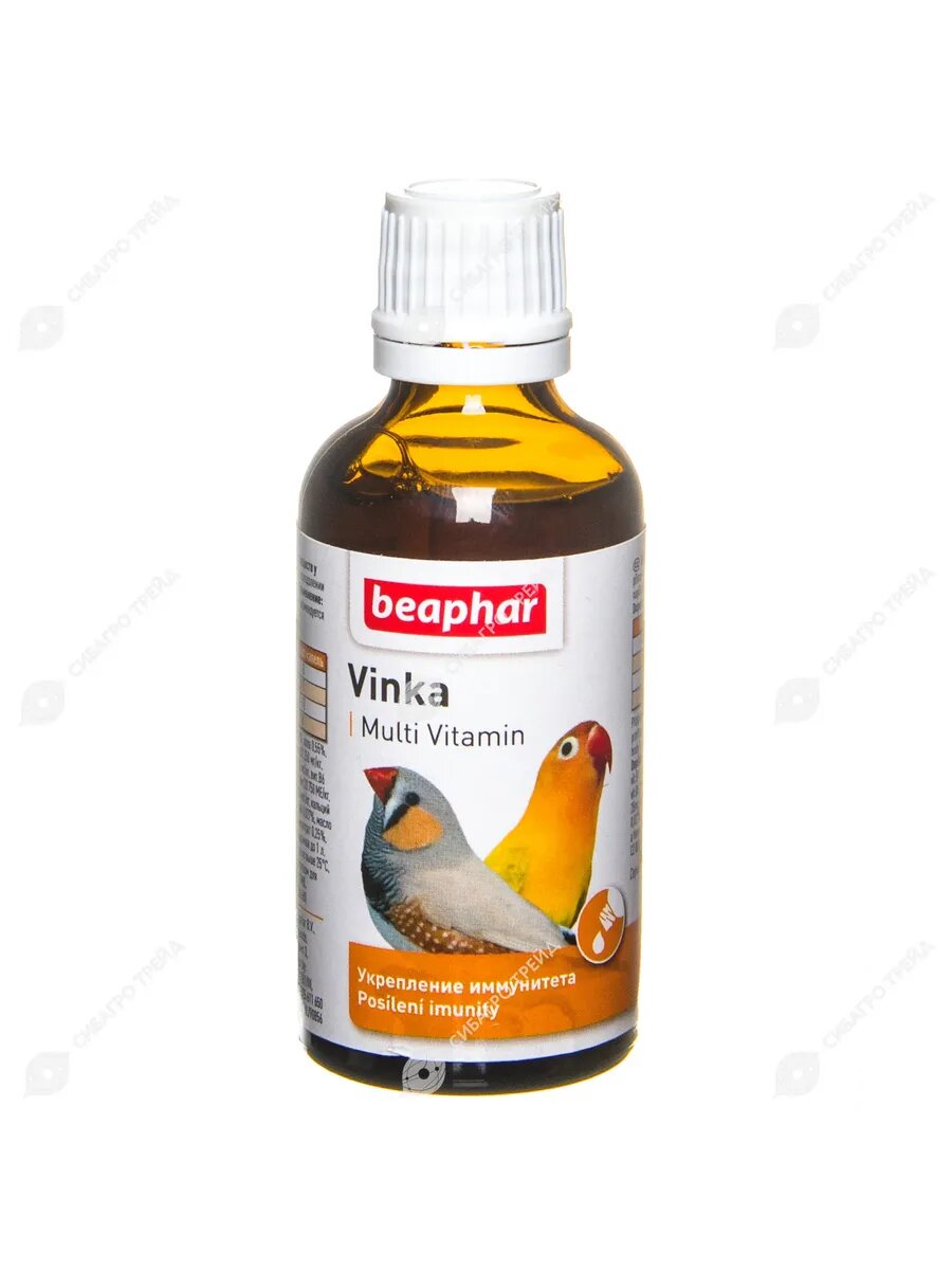 Витамины д/птиц винка 50мл Беафар