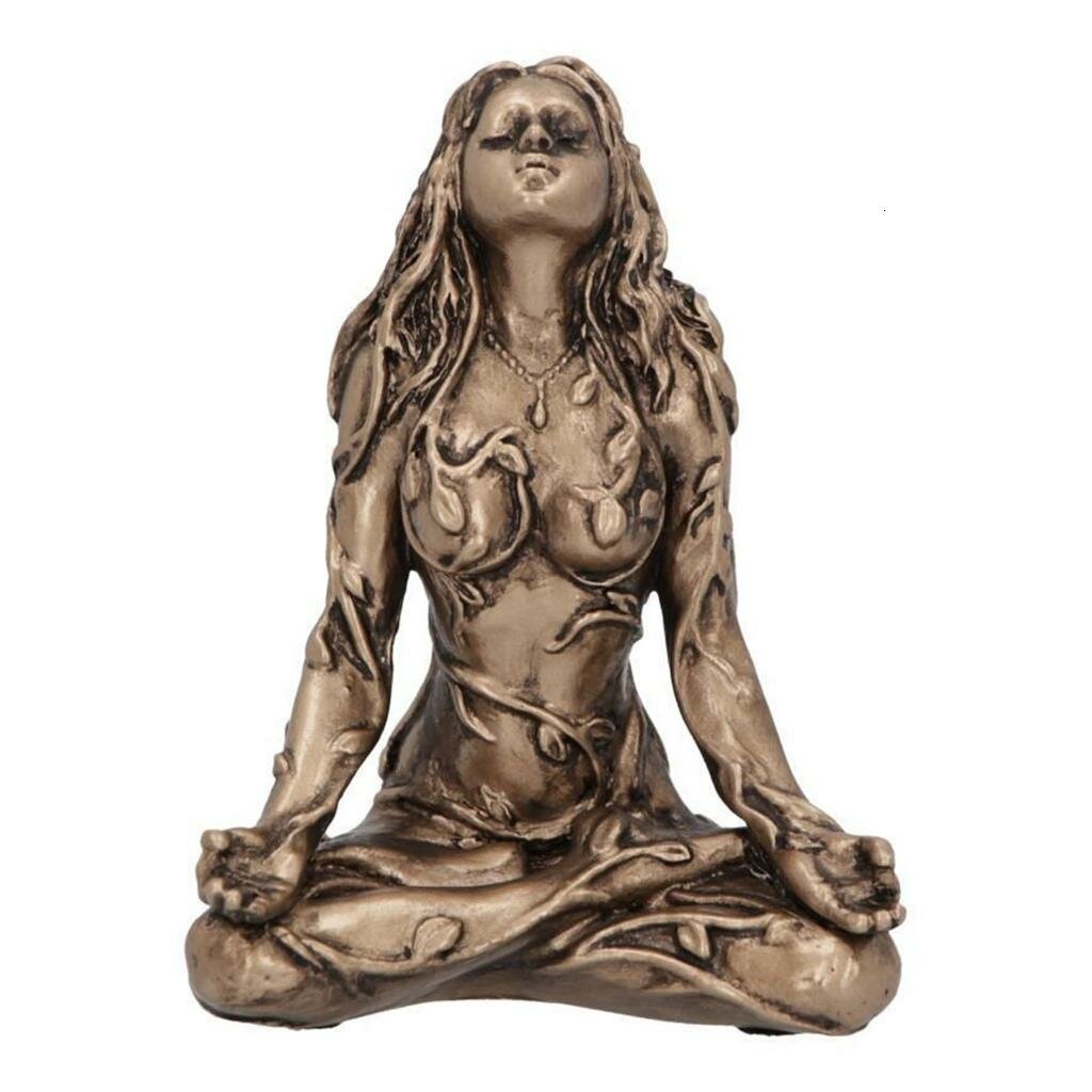 Крошечная статуэтка королевы Гайи, росиновая композиция, Мини-украшения Gaia