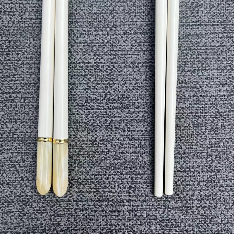 Имитация нефрита, инкрустированная золотом, с вставками из бирюзы и воскового сплава, палочки для еды для использования