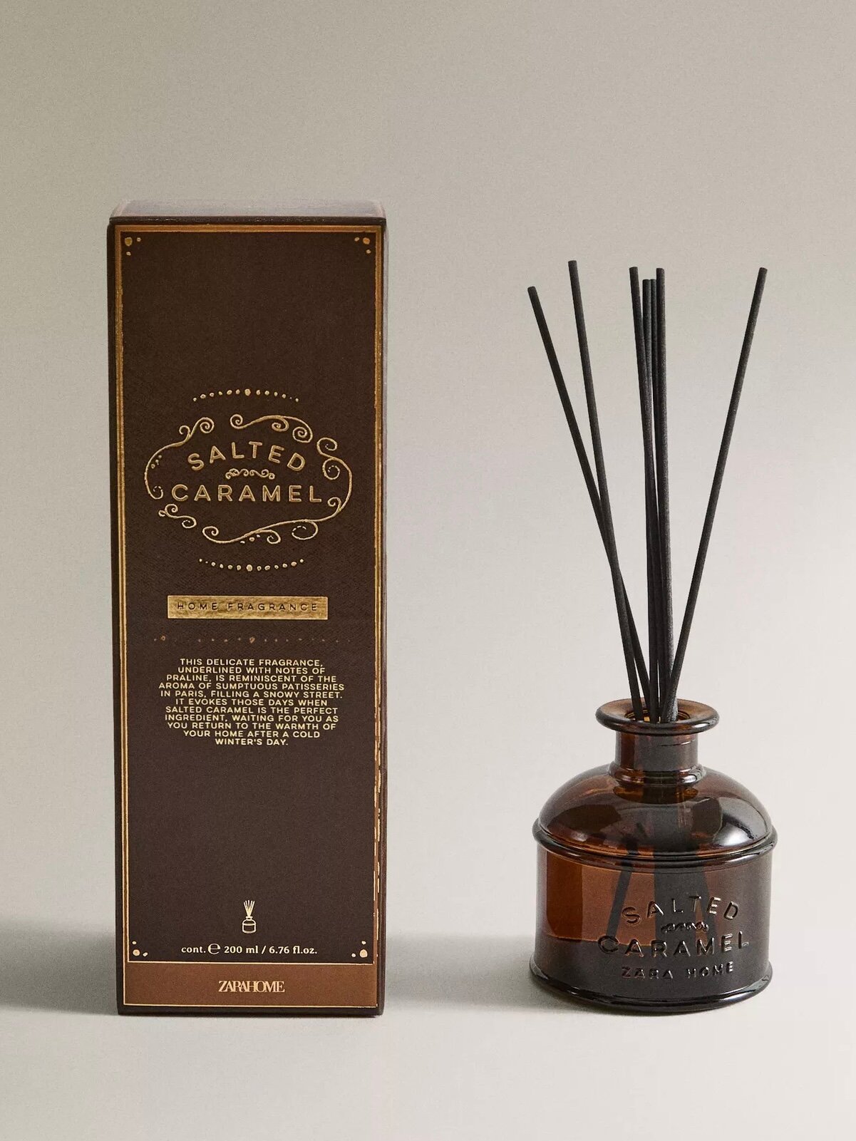 Zara Home SALTED CARAMEL 200 мл Диффузор / Аромат для дома