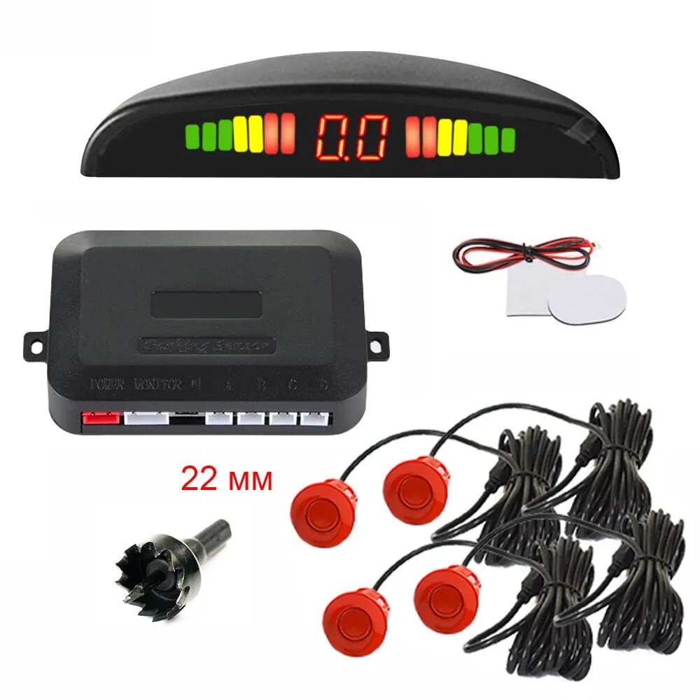 HIPPCRON Парктроник датчики: 4 шт.