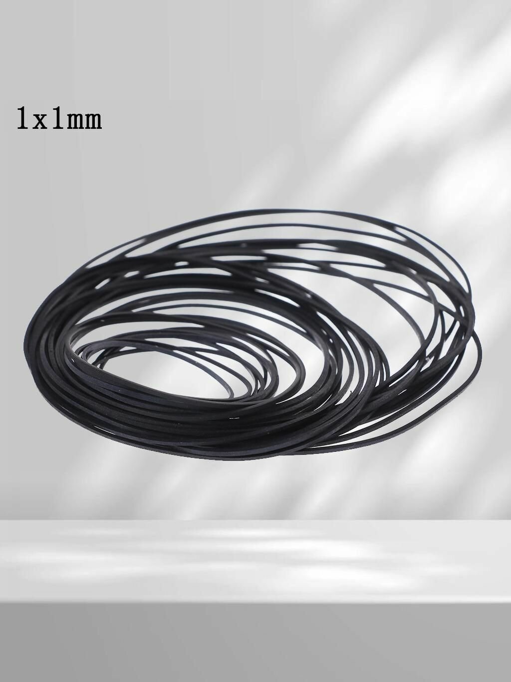 Резиновые ремни для кассетных и CD/DVD проигрывателей, Черный