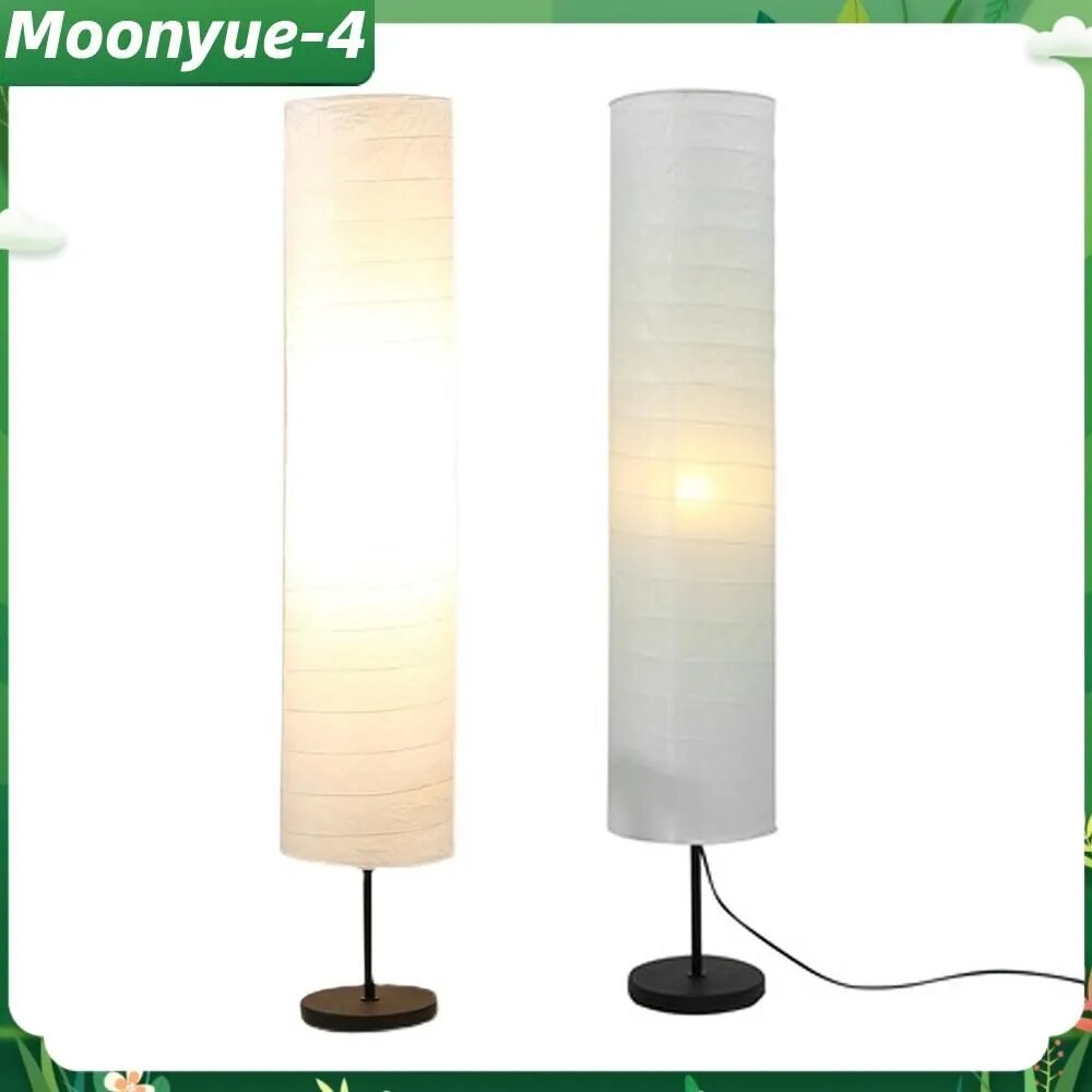Абажур из рисовой бумаги для напольной лампы, прочный и стильный, для дома и общественных мест