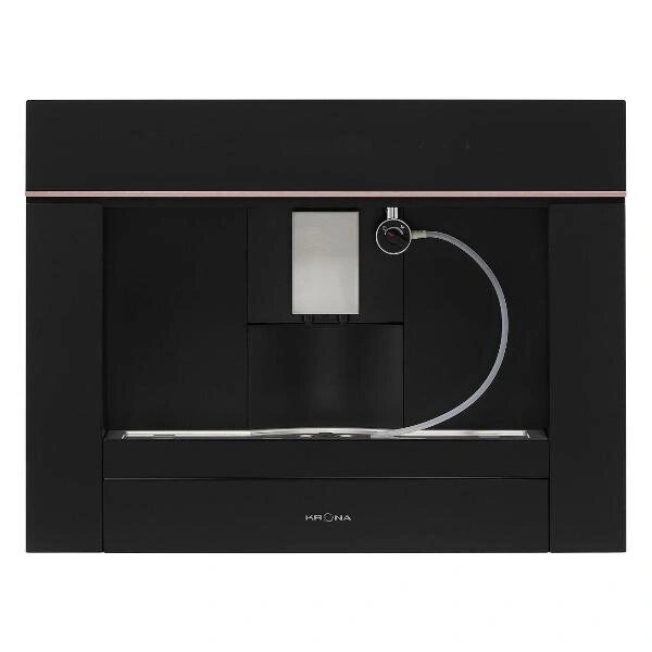 Встраиваемая кофемашина Krona Onyx 45H coffee BL Pink Gold (KRCM005)