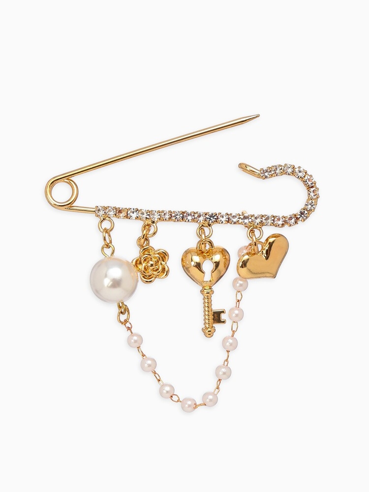 Брошь, пластик