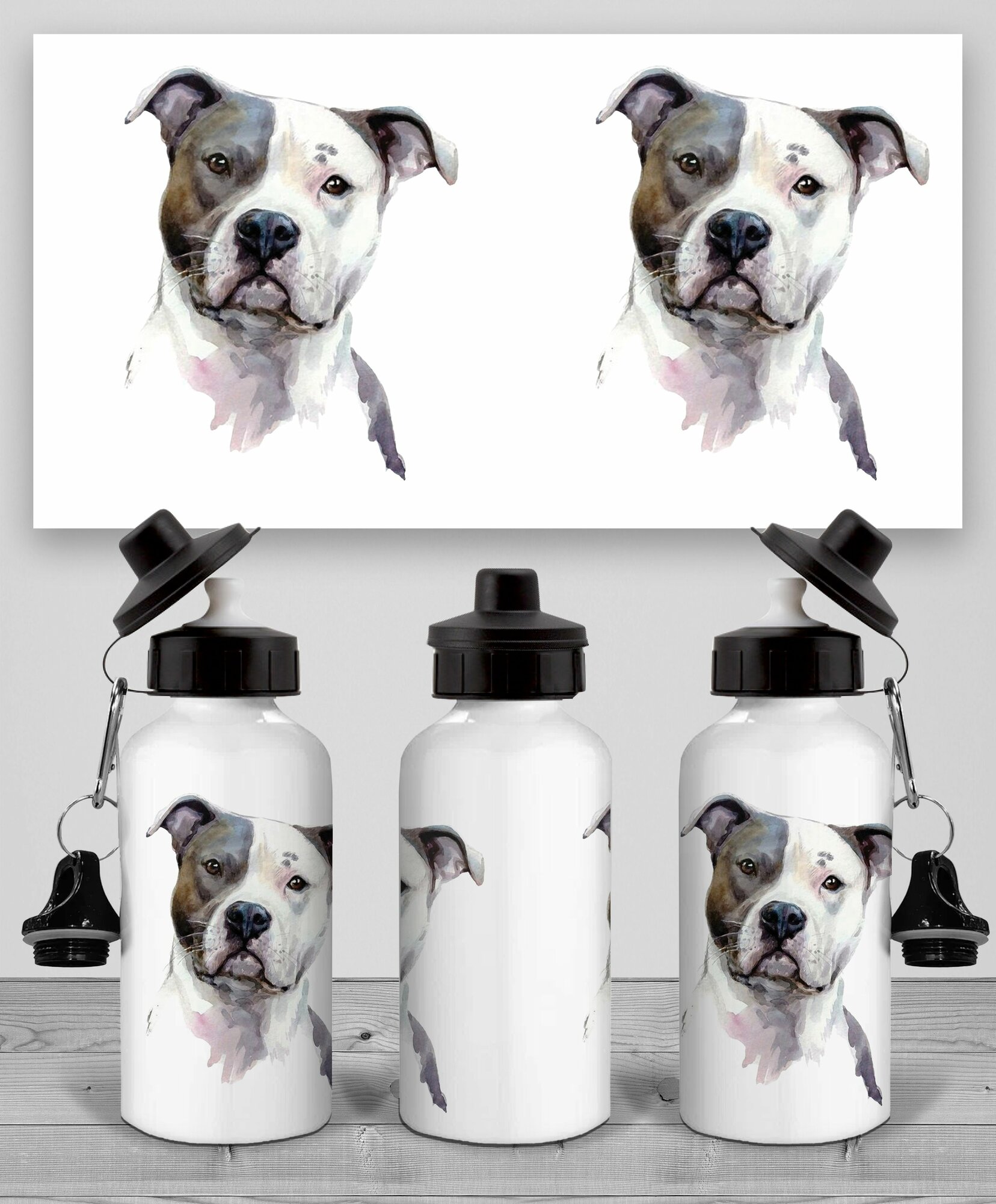 Бутылка Американский питбультерьер