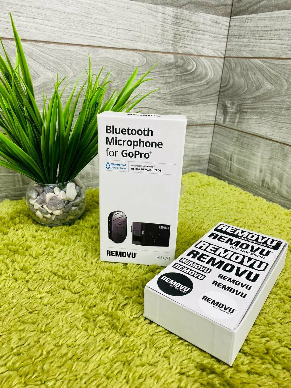 Removu M1+A1защищенный Bluetooth микрофон для GO PRO