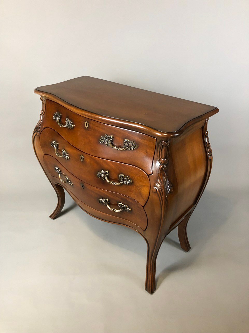 Комод во французском стиле B21E-ASD от DOMKORLEONE, с ящиками, цвет орех HP (коричневый)