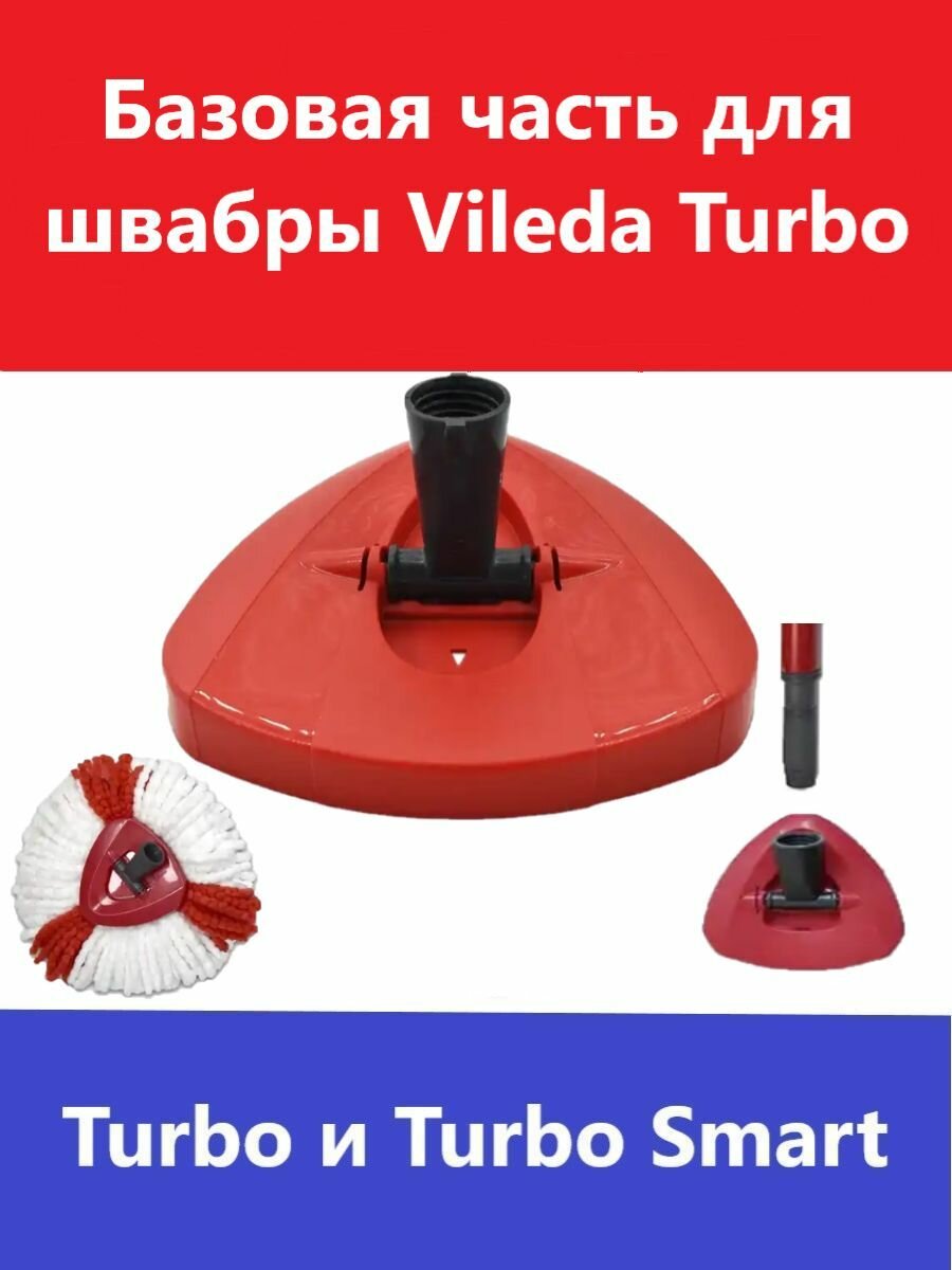 Базовая часть для швабры Vileda Turbo, держатель для насадки