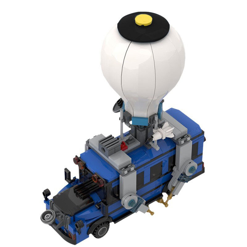 Строительные блоки из мелких частиц MOC сборка Боевой автобус Fortnite 22103 игрушка высокой сложности для сборки