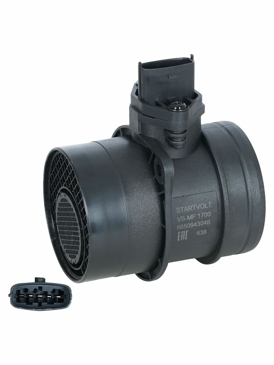 Датчик массового расхода воздуха STARTVOLT VS-MF 1700 для SsangYong Kyron, Hyundai H-1, Kia Sorento / Ссанг Йонг Курон, Хендай Аш 1, Киа Соренто