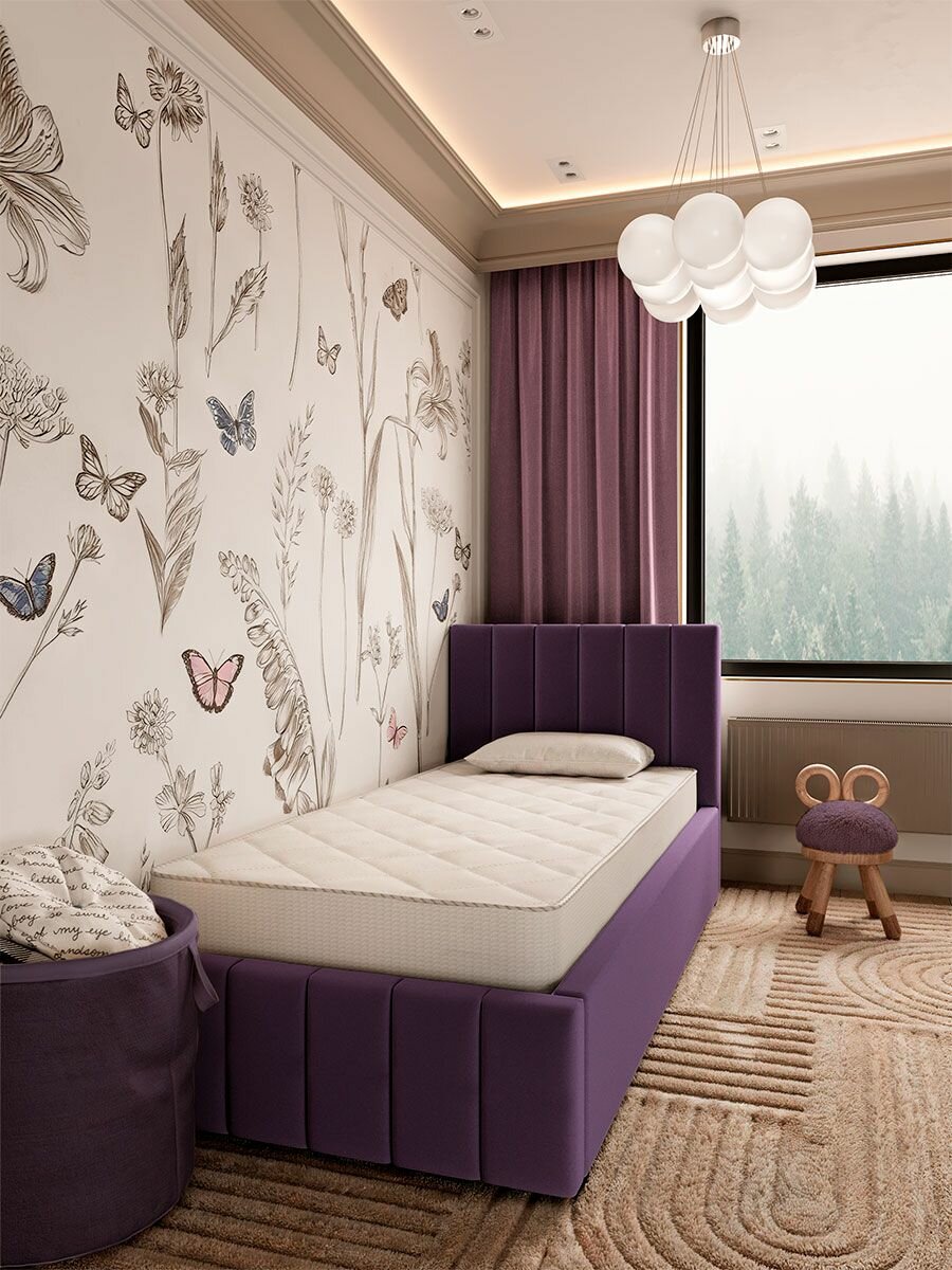 Микс Интерьер кровать Милан 90х200 с подъемным механизмом