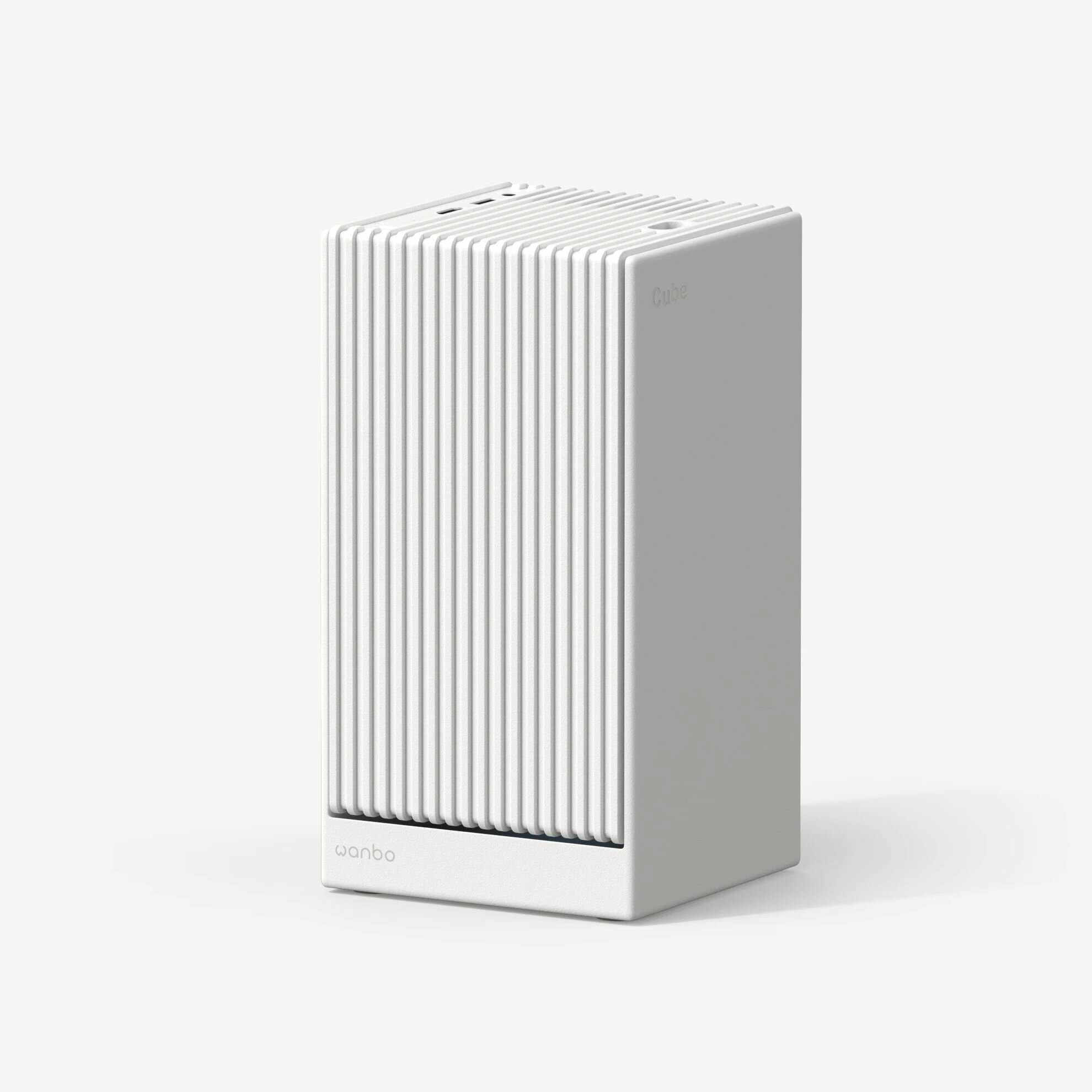 Проектор Wanbo "Cube 2 Pro", белый, встроенный динамик, пульт ДУ — фото 1
