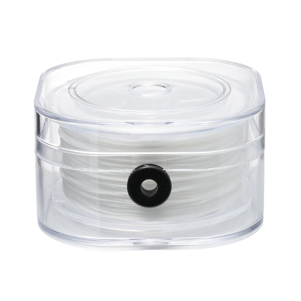 Цвет эластичной нити из шелка-сырца-белый