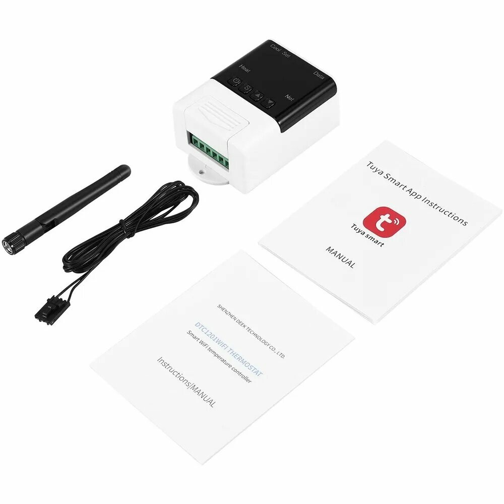 Беспроводной Wi-Fi контроллер температуры термостат AC110-220V DTC1201