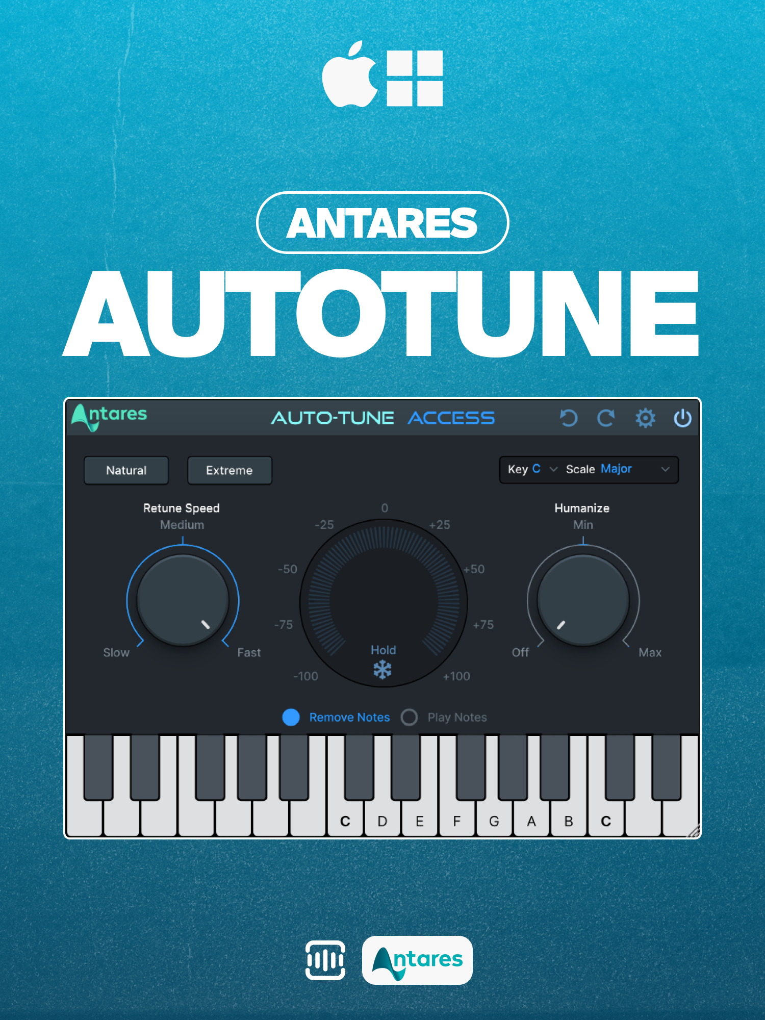 Antares Autotune Access 10 (Лицензионный ключ активации iLok) для Windows & macOS