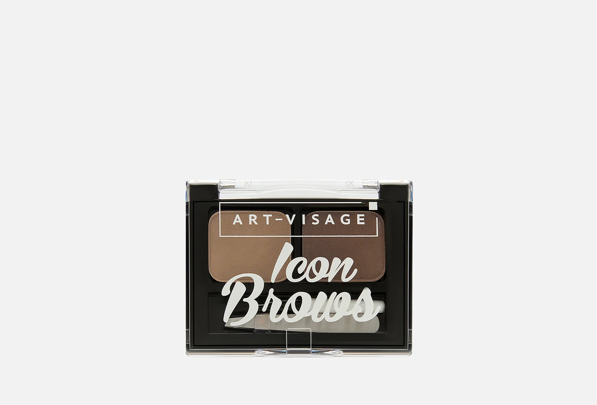 Двойные тени ART-VISAGE "ICON BROWS", 102, матовый финиш, пудровая текстура