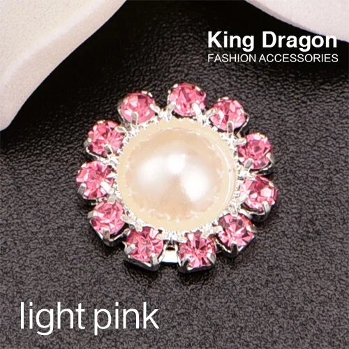 Брошь King Dragon, розовый, светлый оттенок