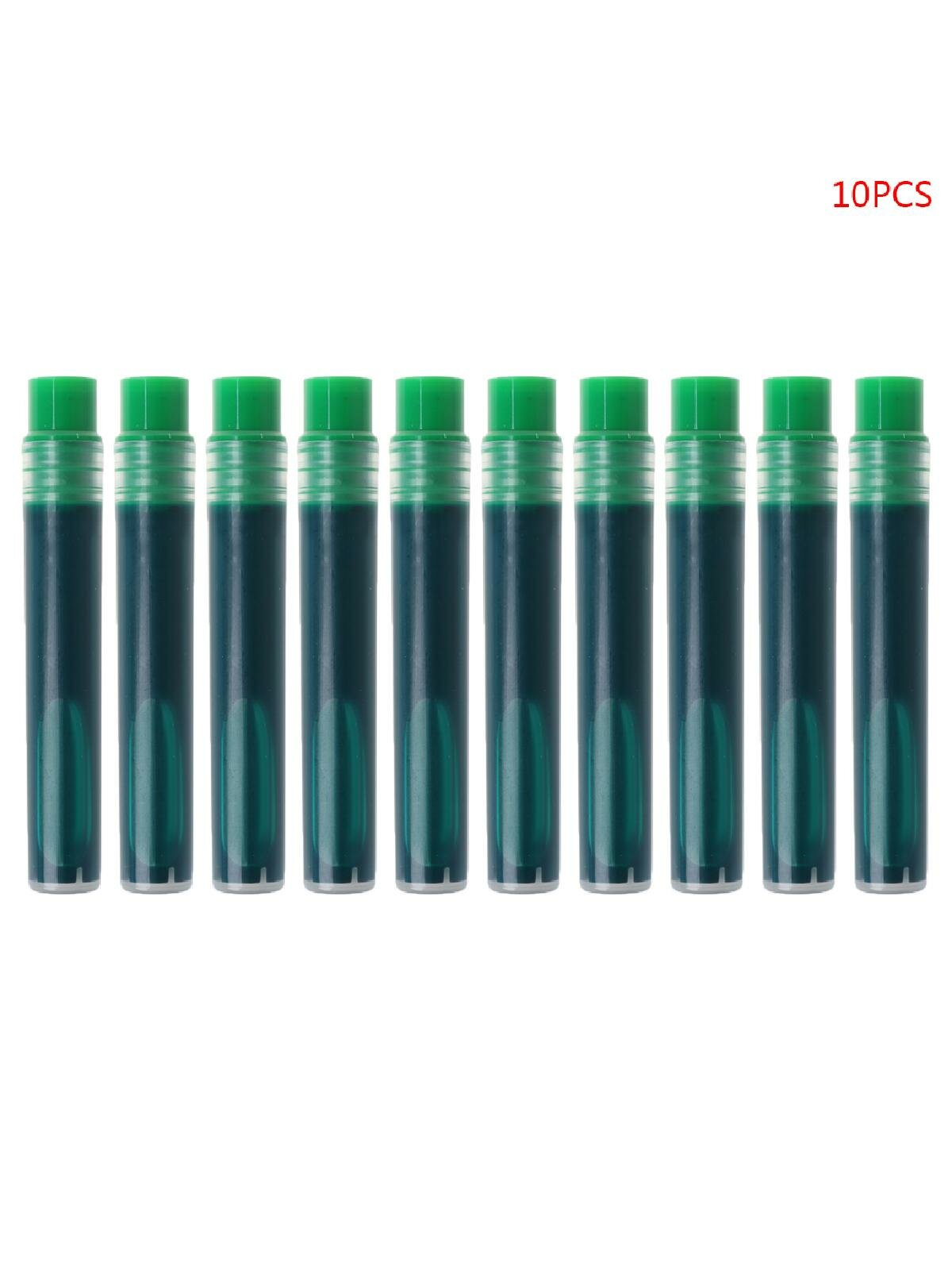 10шт Сменных Заправок для Маркера для Белой доски White Board Dry-Erase Pens S