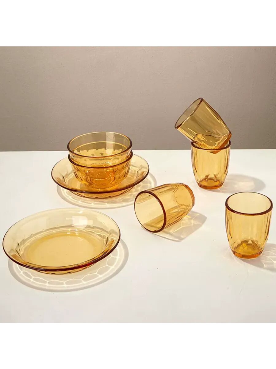 Набор термостойкой посуды 8 предметов, стекло