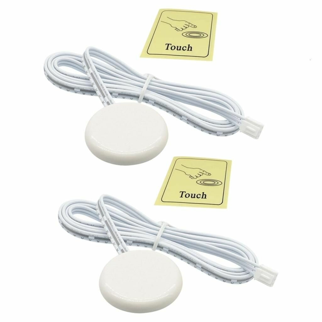 Датчики касания для деревянной мебели, Белый