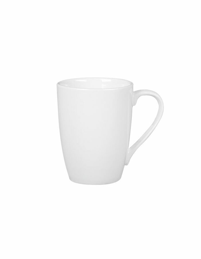 Кружки набор 4 шт Collage, фарфор, 350 мл