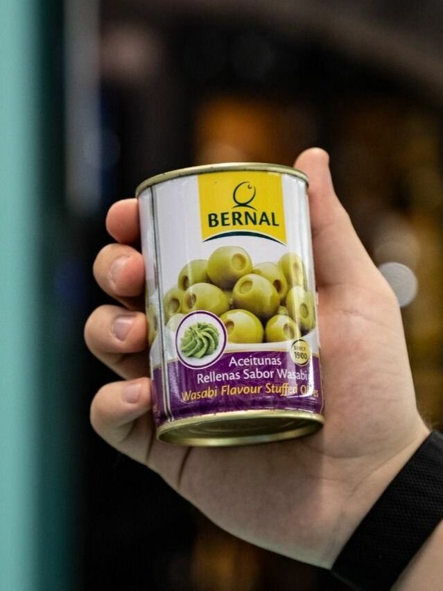 Оливки фаршированные васаби, 292 г