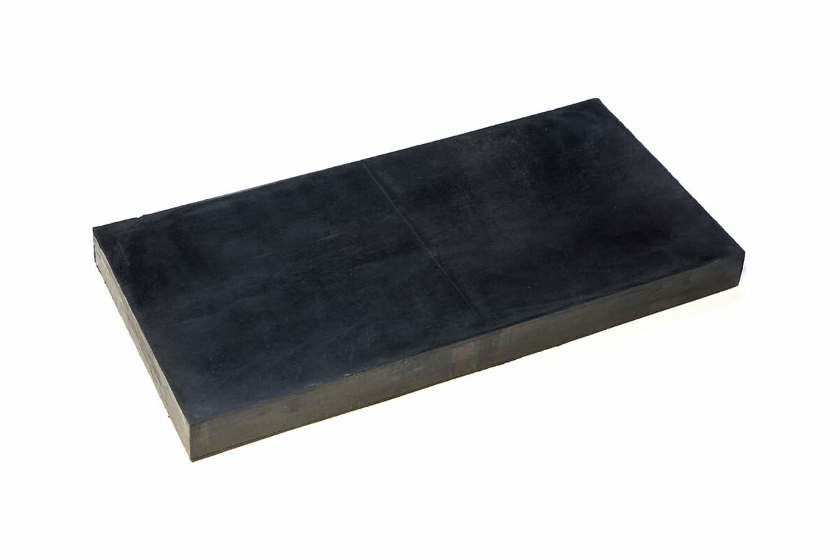 HIMPT Техпластина резиновая на отвал (скребок) 500x250x40 мм (металлический корд) 00-00008086