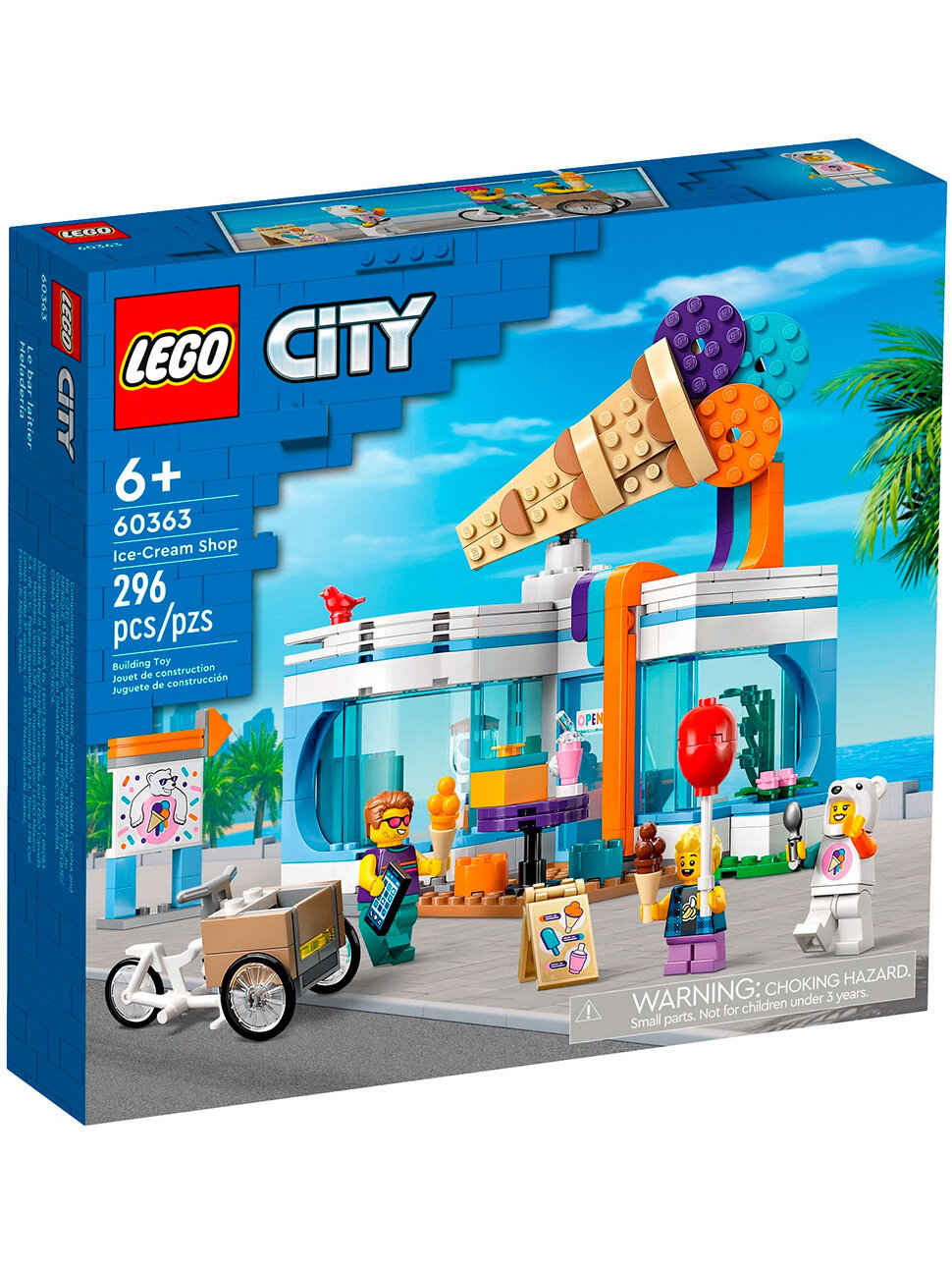 Конструктор LEGO City 60363 Магазин мороженого