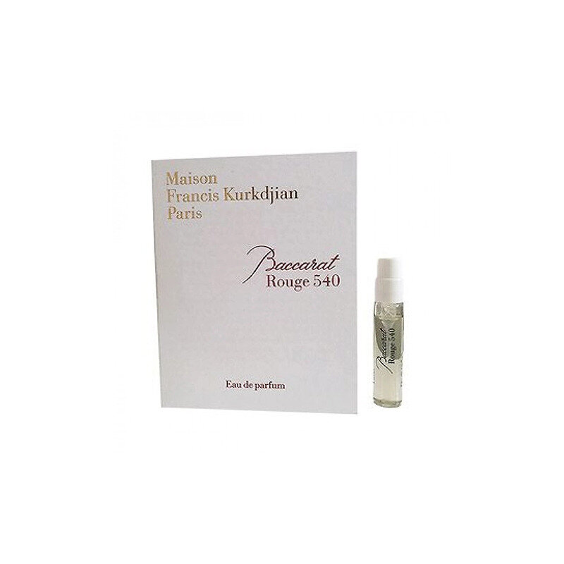 Парфюмерная вода Maison Francis Kurkdjian Baccarat Rouge 540 миниатюра 2 мл / Пробник духов Мейсон Франсис Куркджан Баккара Руж 540