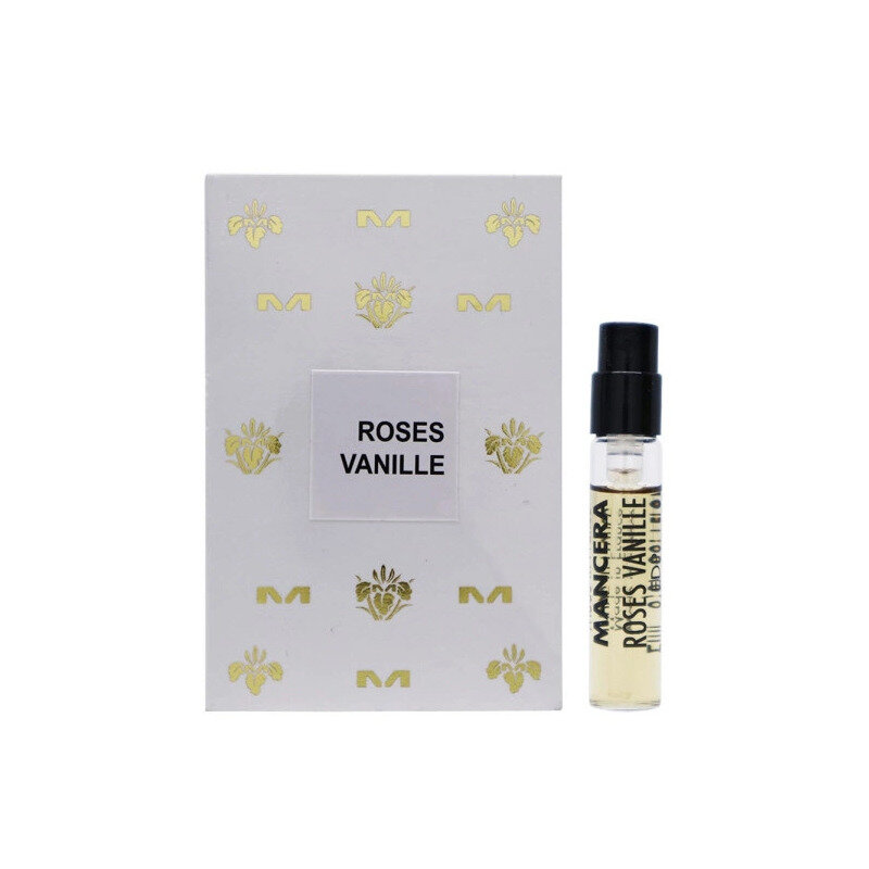 Парфюмерная вода Mancera Roses Vanille миниатюра 2 мл / Пробник духов Мансера Роза Ваниль