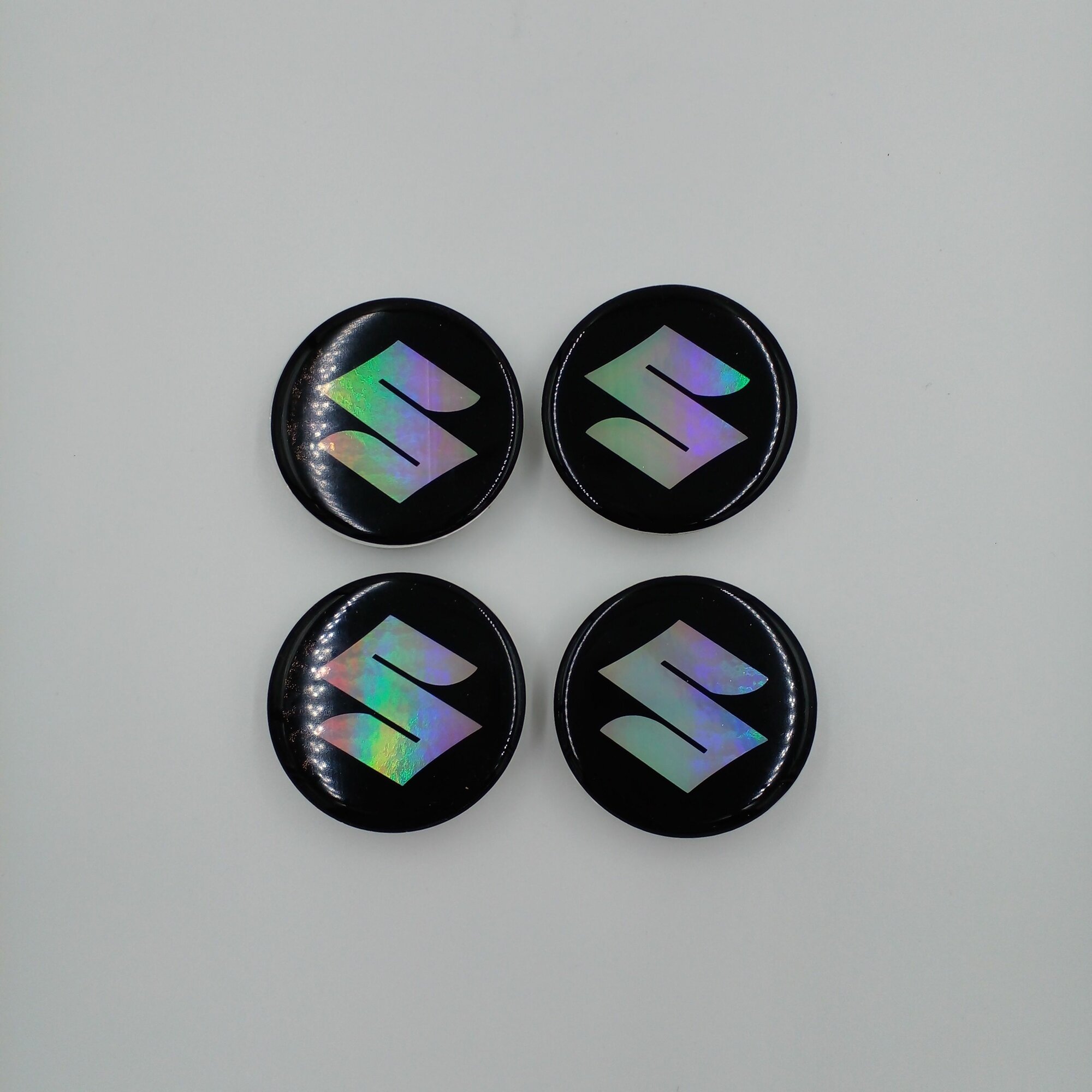 Колпачки заглушки на литые диски с эмблемой 54 мм 4 шт