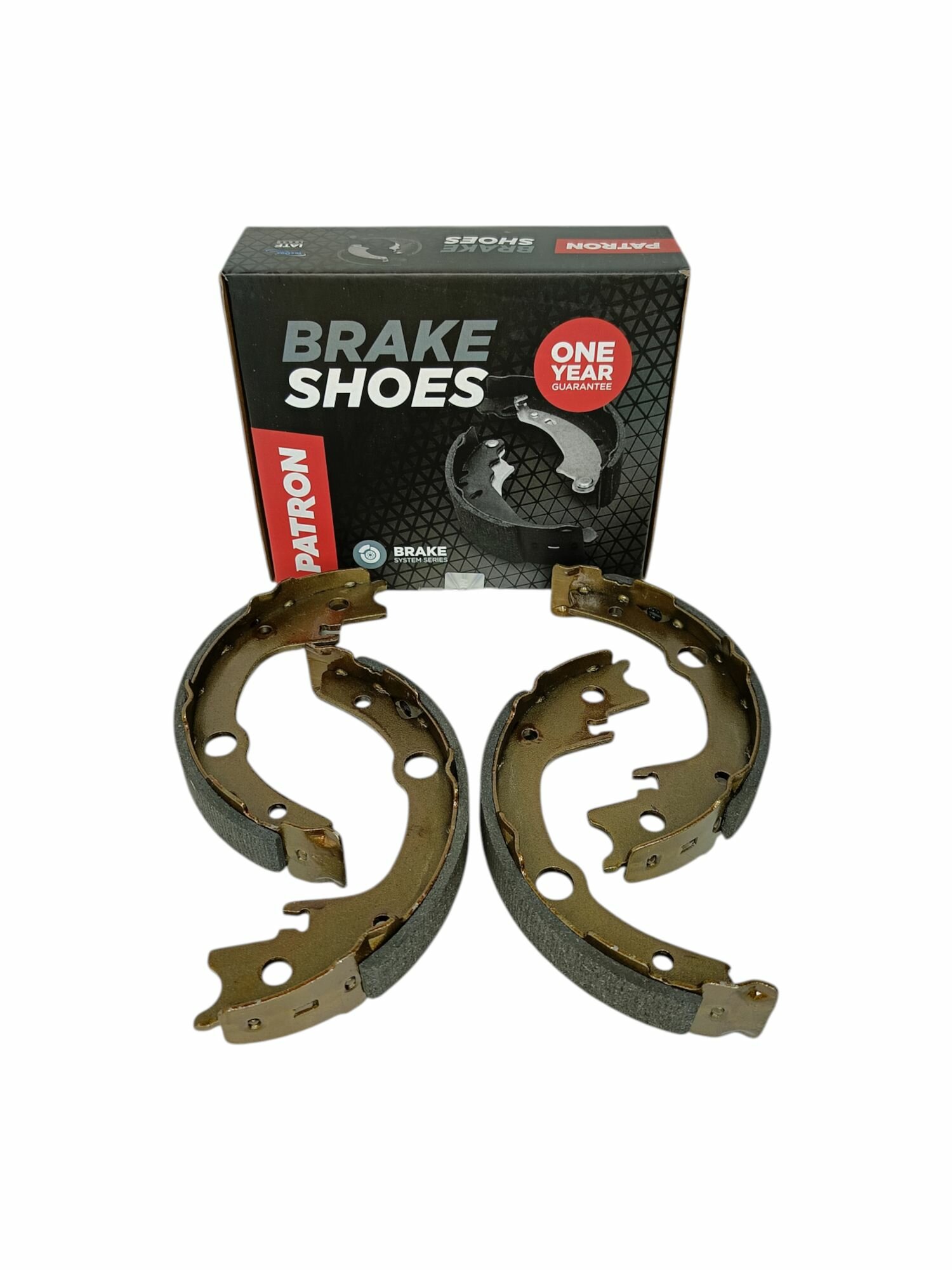 Колодки стояночного тормоза Чери Фора (Chery Fora Vortex Estina) комплект 4шт Patron