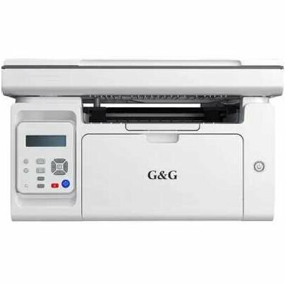 МФУ лазерный G&G M2022 (M2022) белый - монохромный, A4, 1200x1200 dpi, ч/б - 22 стр/мин (A4), USB