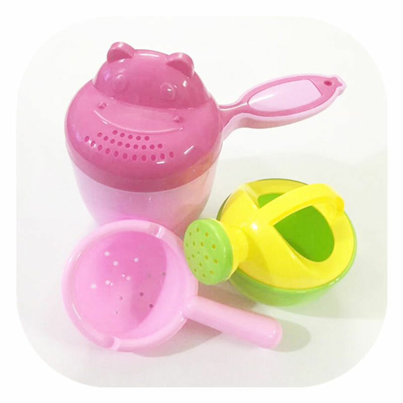 Детские игрушки для ванны для мальчиков и девочек, водные игры, душ, бутылка для воды, ложка, набор для ванны для младенцев